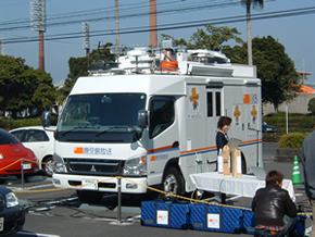 HD-SNG中継車導入